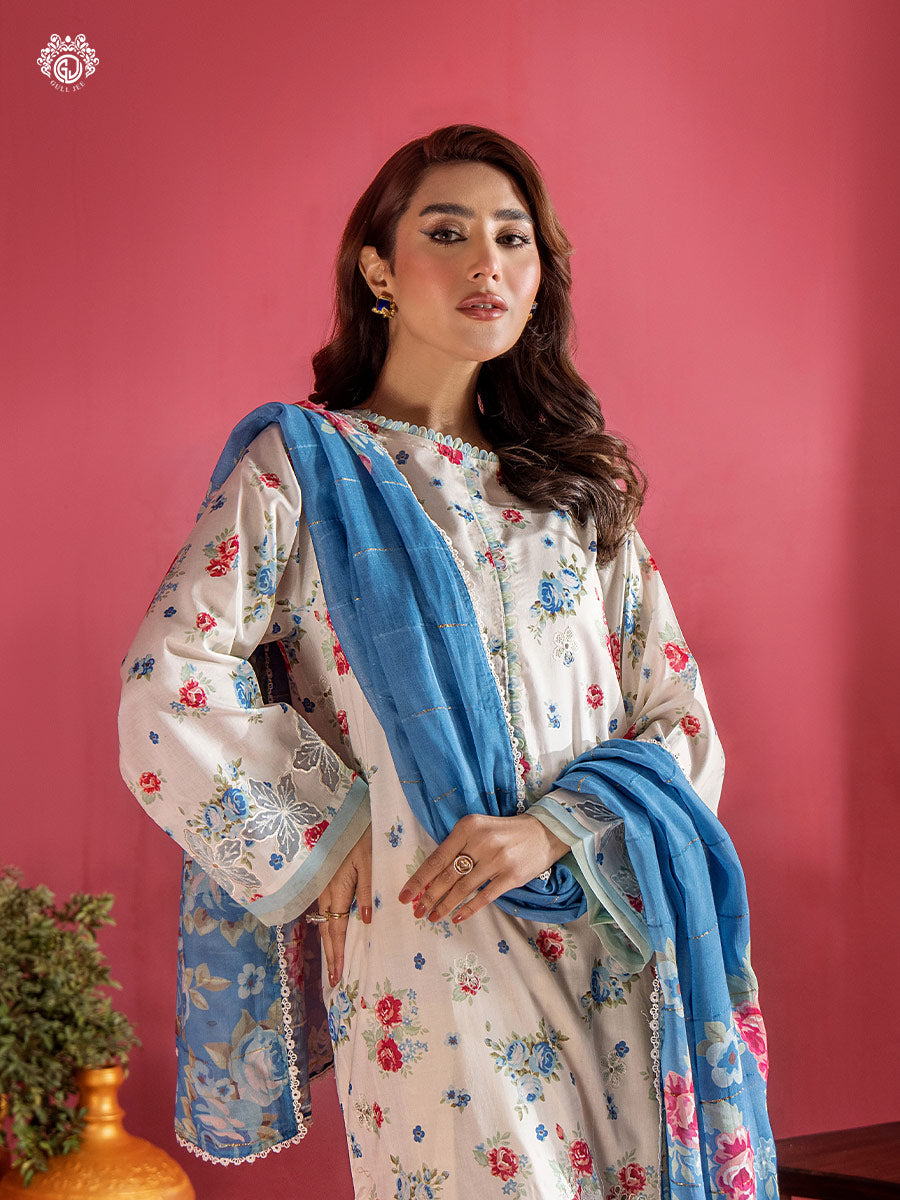 Buy Online Digital Printed Lawn Chicken Kari Suits at Affordable Price – GullJee