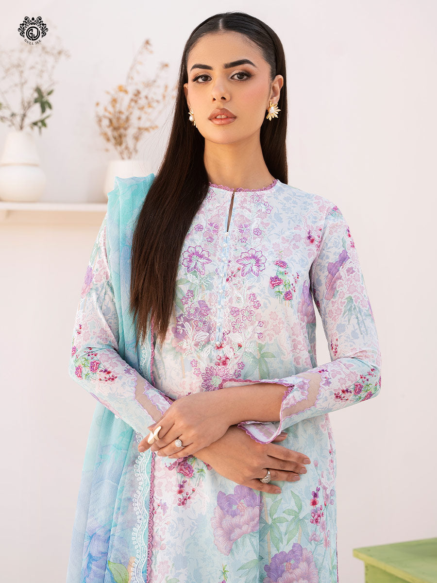 Buy Online Digital Printed Lawn Chicken Kari Suits at Affordable Price – GullJee