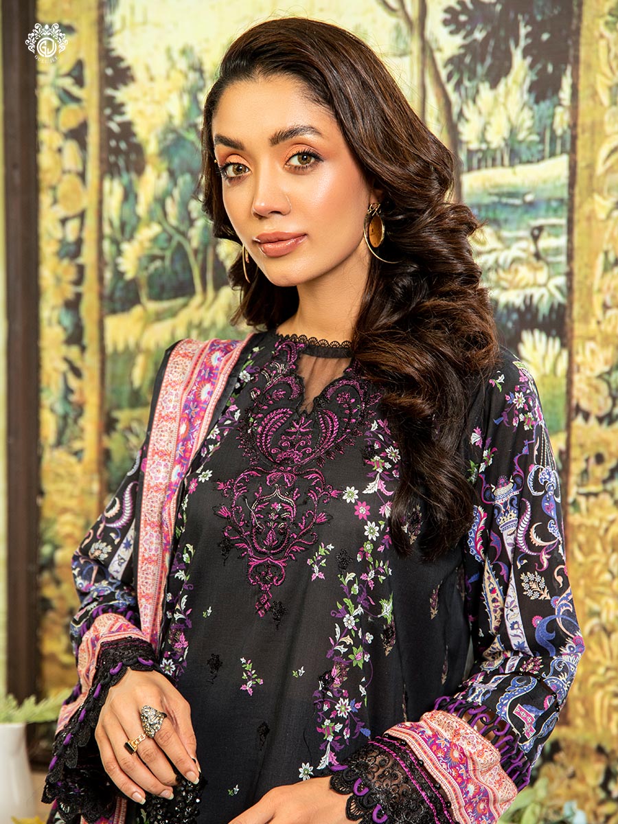 Buy Online Digital Printed Lawn Chicken Kari Suits at Affordable Price – GullJee