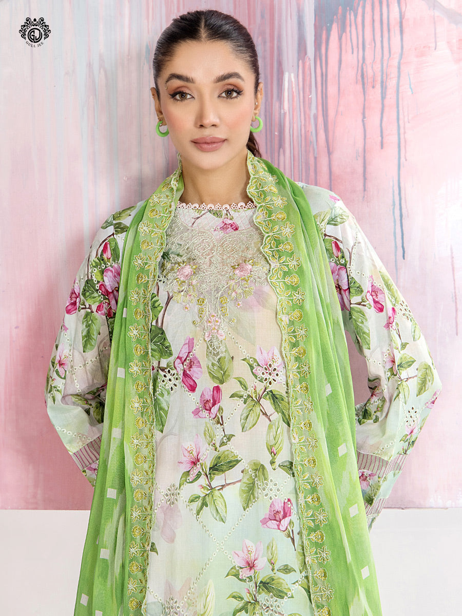 Buy Online Digital Printed Lawn Chicken Kari Suits at Affordable Price – GullJee
