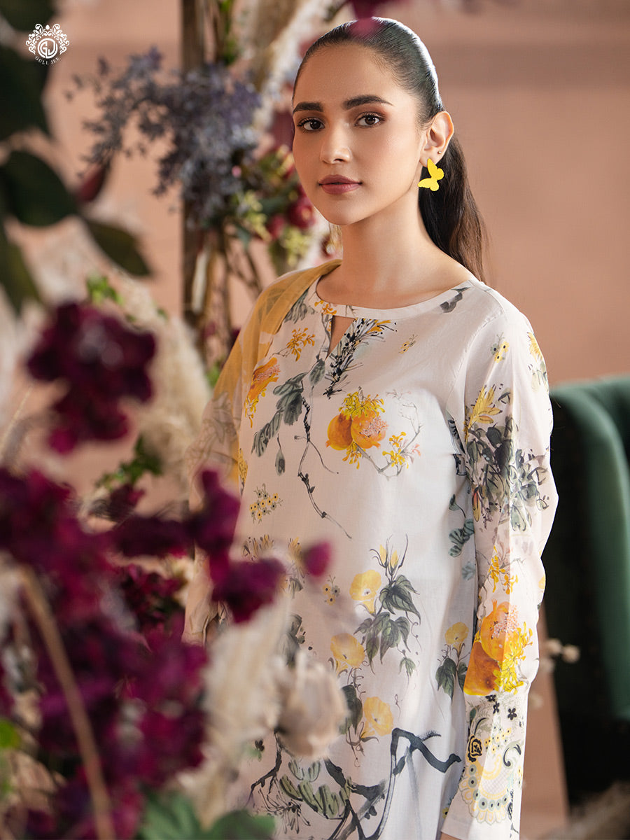 Buy Online Digital Printed Lawn Chicken Kari Suits at Affordable Price – GullJee