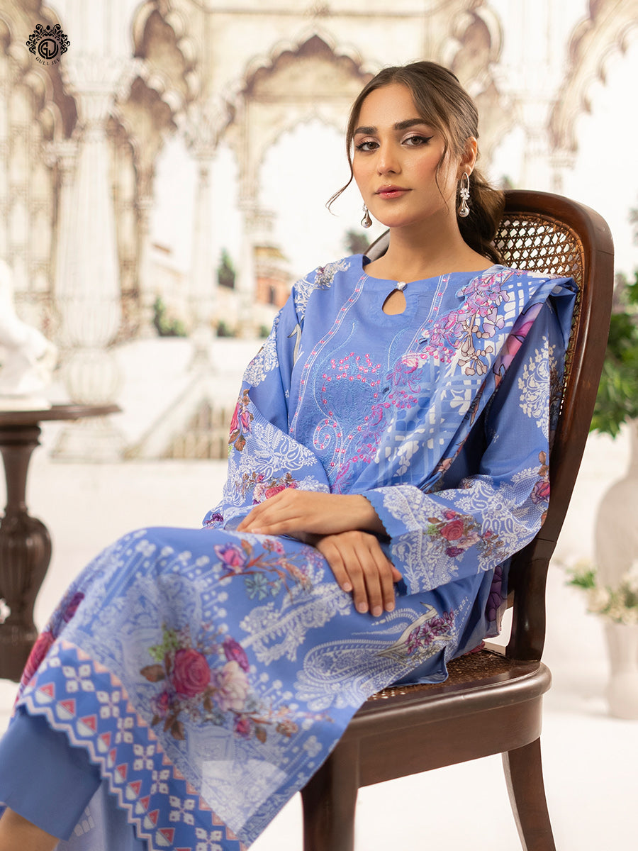 Buy Online Digital Printed Lawn Chicken Kari Suits at Affordable Price – GullJee