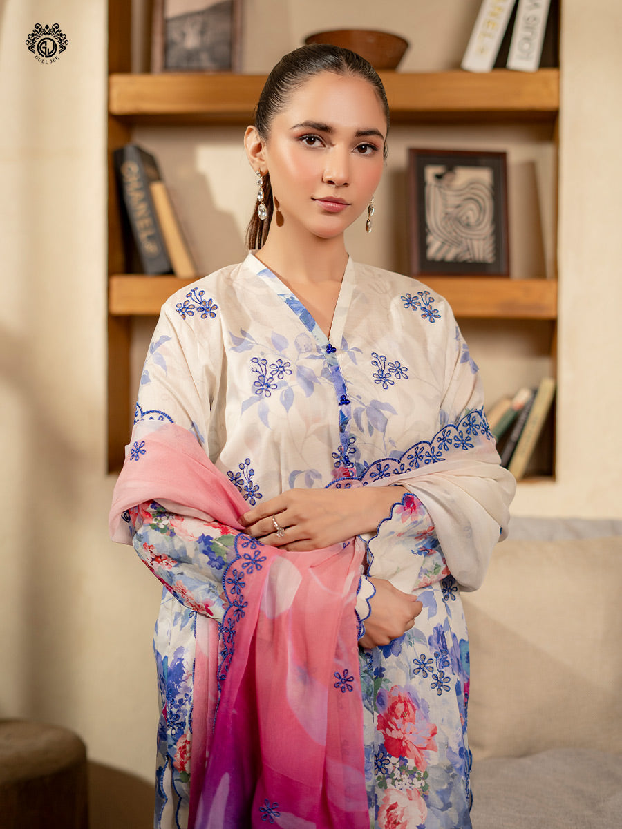 Buy Online Digital Printed Lawn Chicken Kari Suits at Affordable Price – GullJee