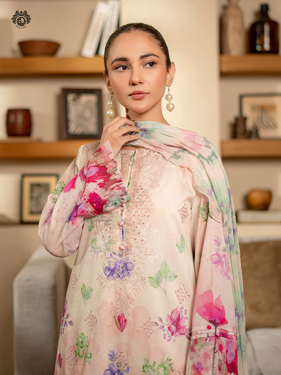 Buy Online Digital Printed Lawn Chicken Kari Suits at Affordable Price – GullJee