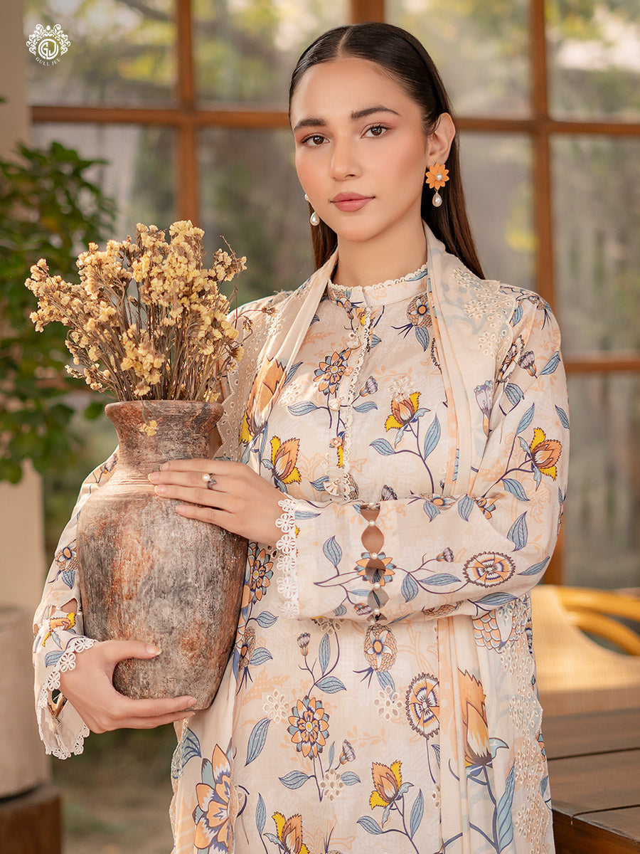 Buy Online Digital Printed Lawn Chicken Kari Suits at Affordable Price – GullJee