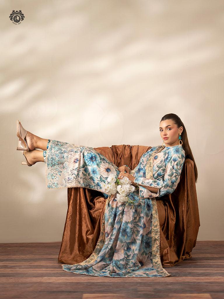 Buy Online Digital Printed Lawn Chicken Kari Suits at Affordable Price ...